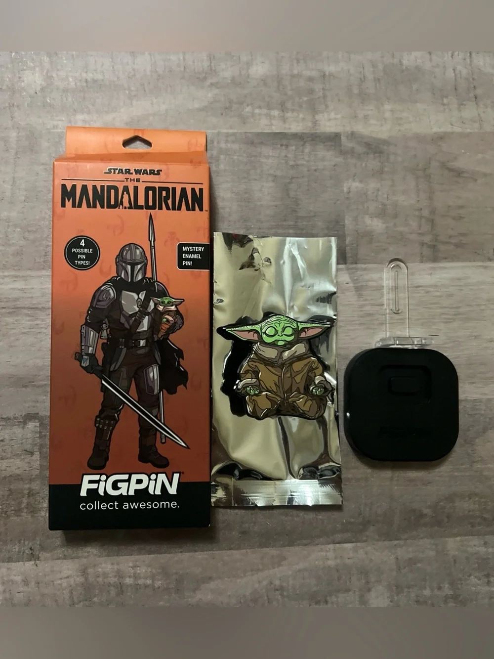 Figpin | Toys | Figpin Star Wars Mandalorian Quest Grogu Common Locked ...